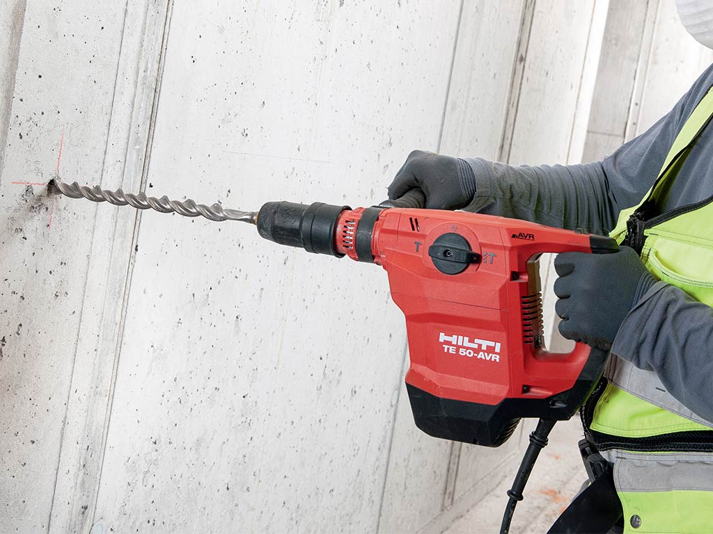 Perforateur-burineur Hilti TE 50-AVR, le premier avec un câble détachable - Zone Outillage